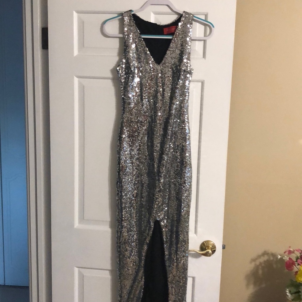 Micro Sequin Dress - Gem